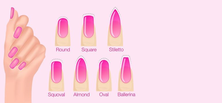How To Shape Nails Step By Step - Square, Oval and Almond Nails