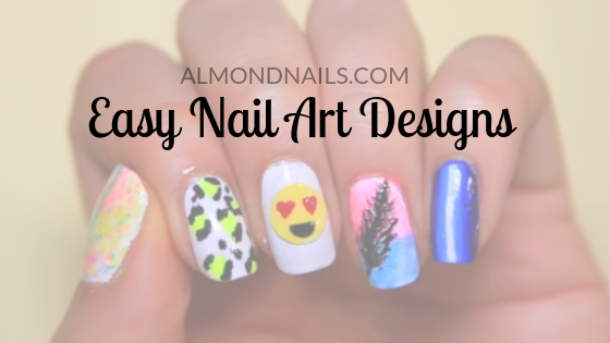 Easy Nail Art Designs At Home For Beginners Without Tools